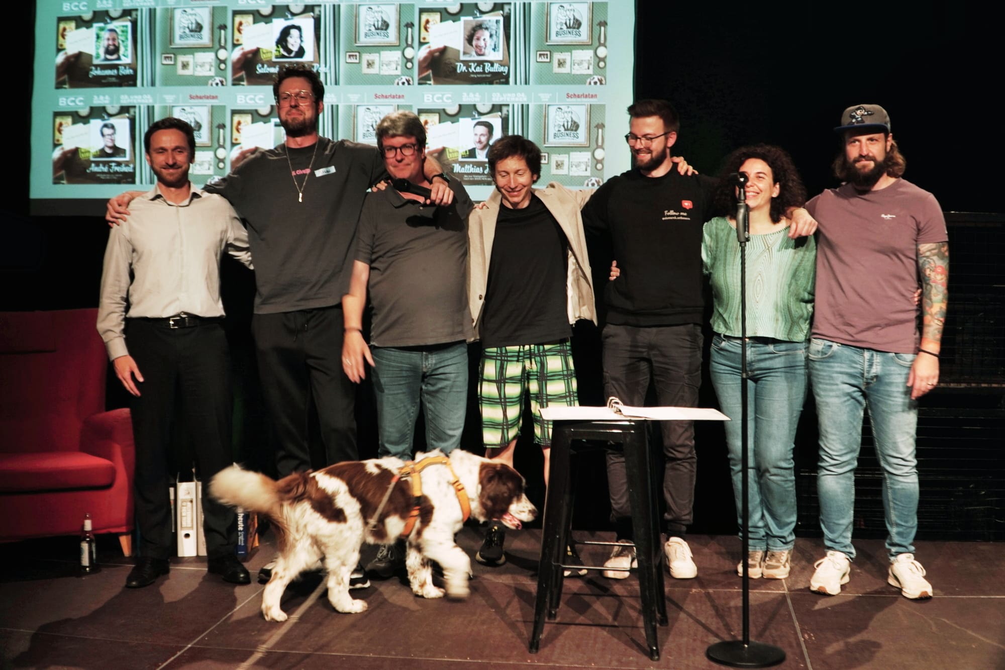 Der Business Comedy Club zeigt die komischen Seiten der Arbeitswelt ...